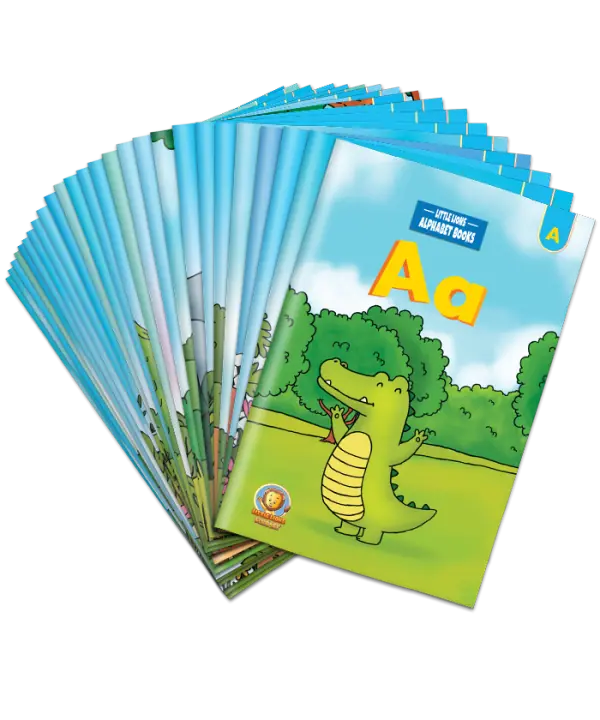 Alphabet Book Set A–Z for Kids | Little Lions Literacy