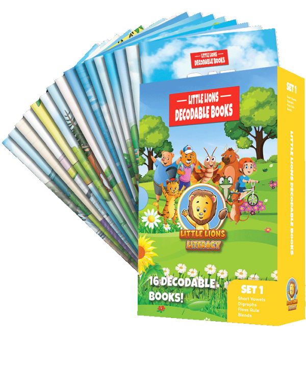 Decodable Books for Preschool, K-3rd Grade | Little Lions