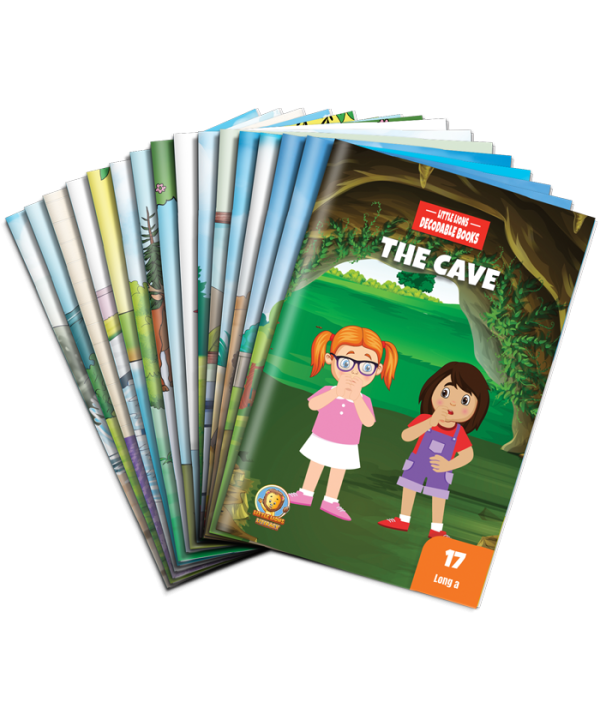 Little Lions Decodable Books Set 2 – Long Vowels
