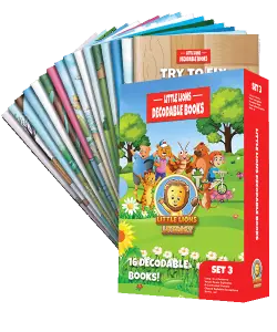 Decodable Books for Preschool, K-3rd Grade | Little Lions