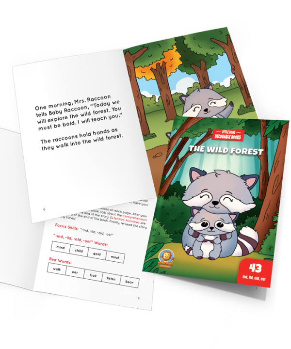Little Lions Decodable Books Set 3 – Book Pack