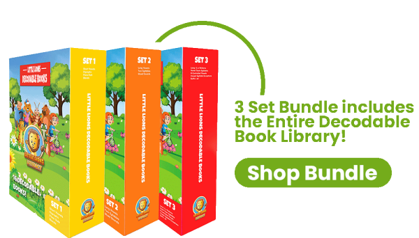 Decodable Books for Early Readers | Little Lions Literacy