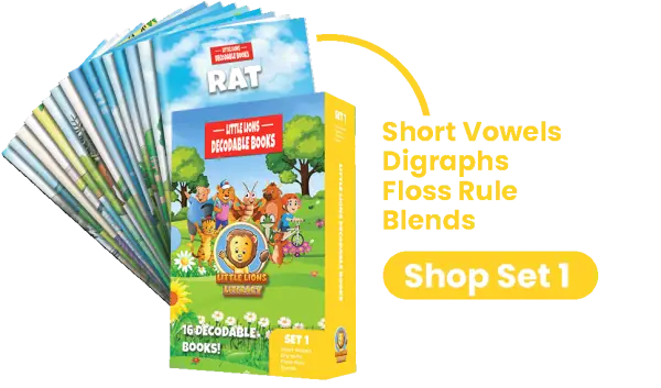 Decodable Books for Early Readers | Little Lions Literacy