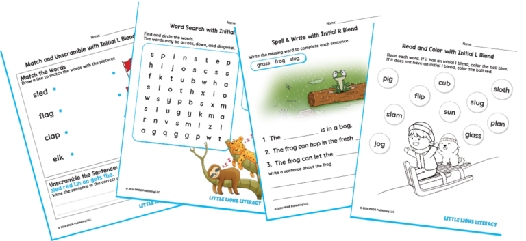 What is a Consonant Blend in Phonics? | Little Lions Literacy