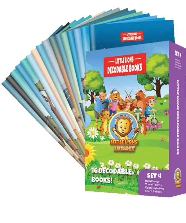 Decodable Books for Preschool, K-3rd Grade | Little Lions