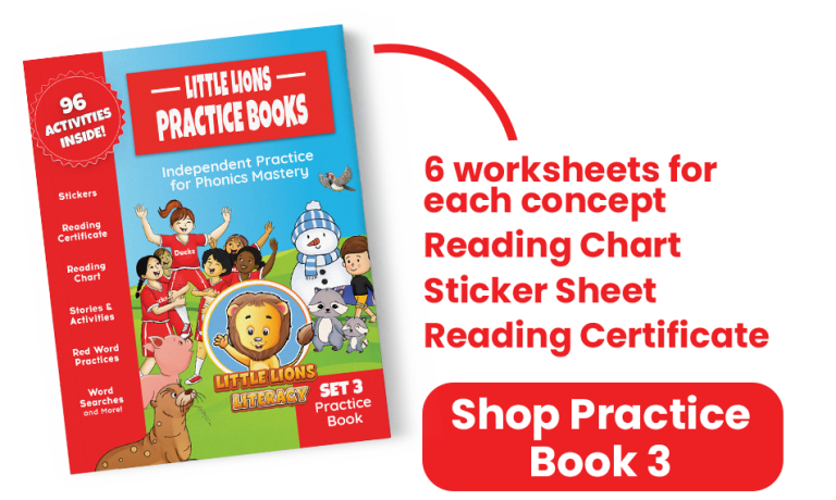 Practice Books - Independent Practice for Phonics Mastery