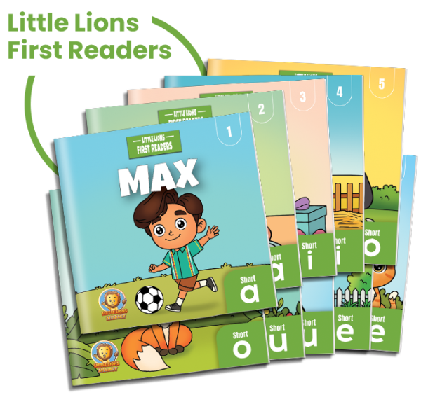 Decodable First Readers 3-Set Bundle (30 Books) | Little Lions